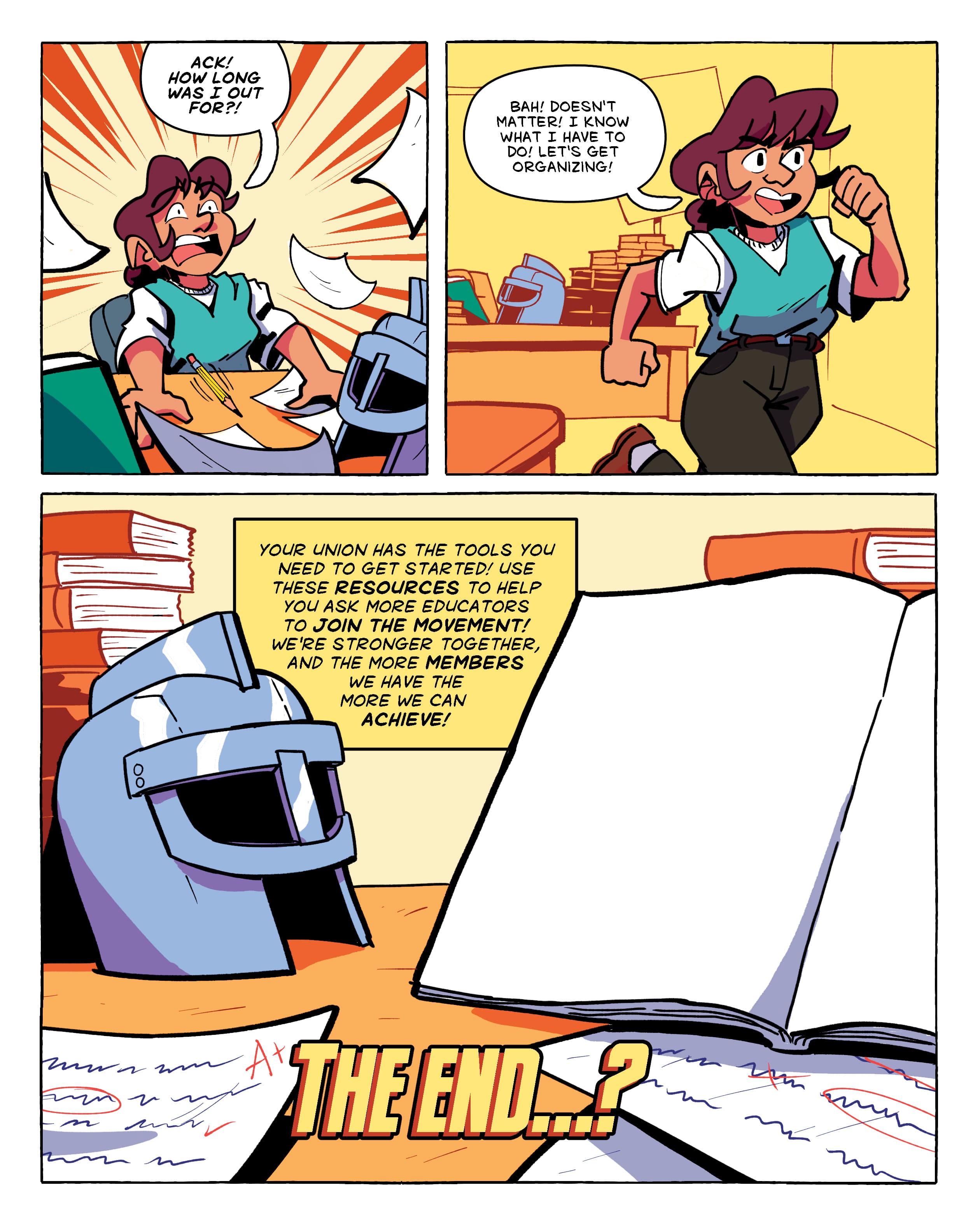 Comic Special: W is for Worker | NEA