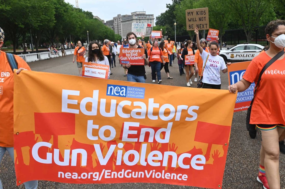 'Help Us Stop the Attacks': Educators Urge Action on Gun Violence | NEA