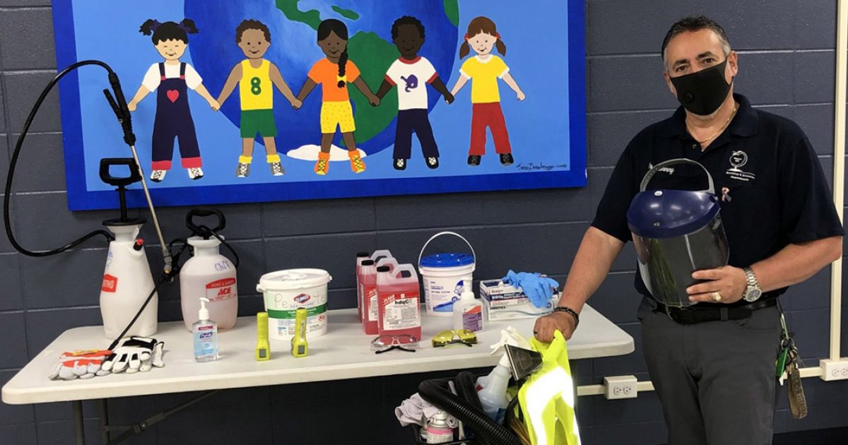 School Custodians Are Essential Frontline Workers For Our Students | NEA