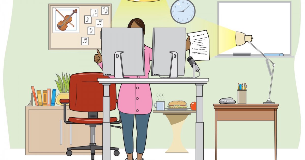 Creating the Perfect Home Teaching Space | NEA