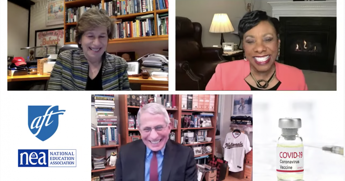 Fireside Chat with Dr. Fauci | NEA Fireside Chat with Dr. Fauci | NEA