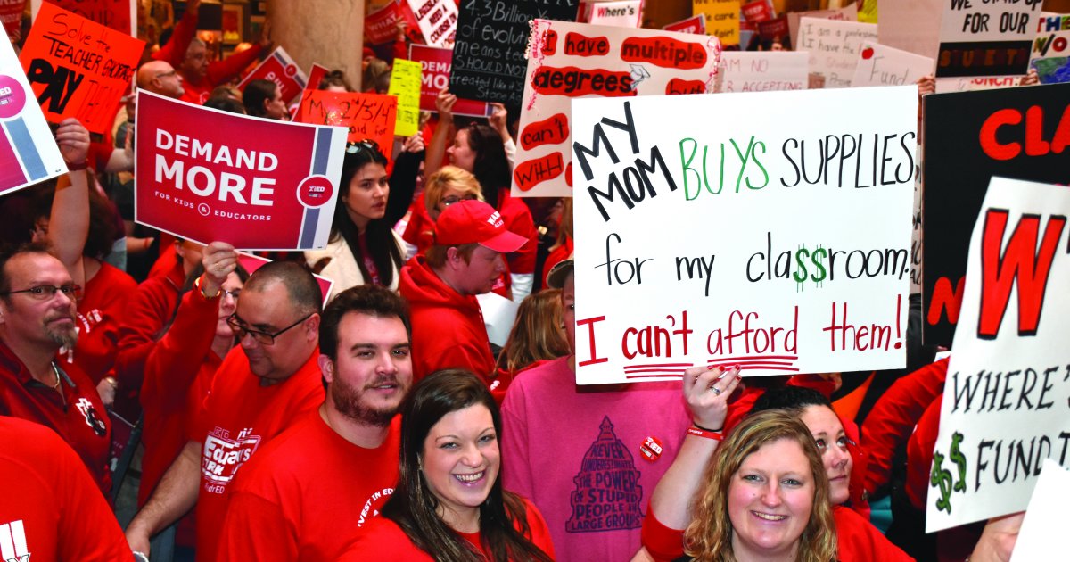 #RedforEd Rally Signs that that Will Make You Think, and Sometimes ...