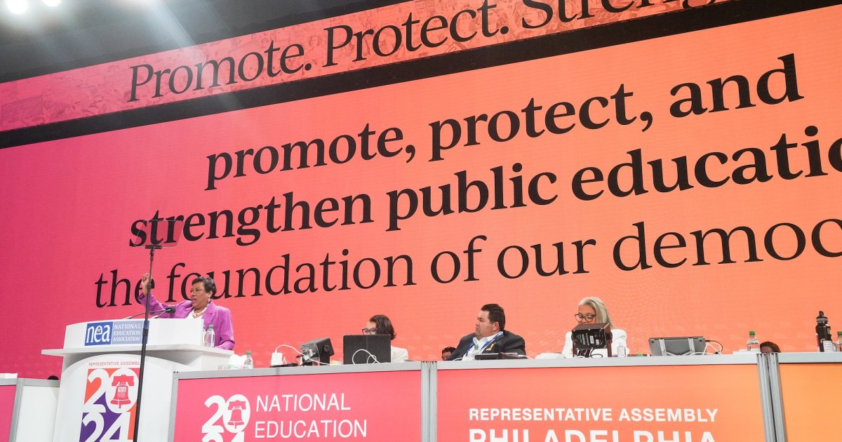 NEA President to RA Delegates: ‘We Must Keep Going’ | NEA