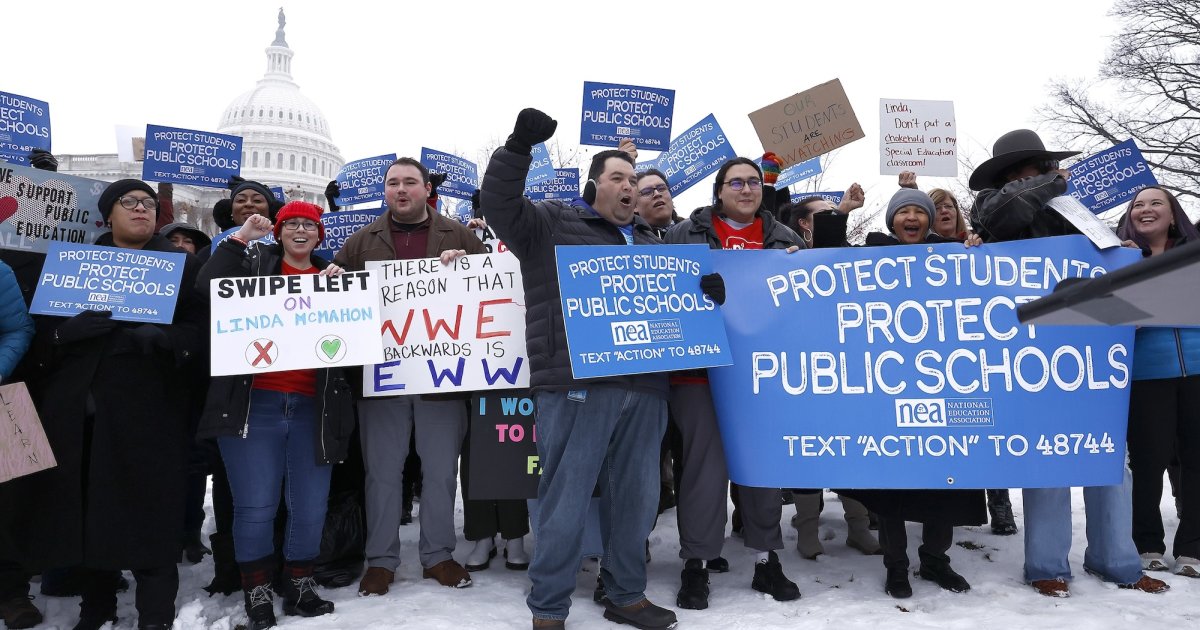 Rally to Protect Students and Public Schools | NEA