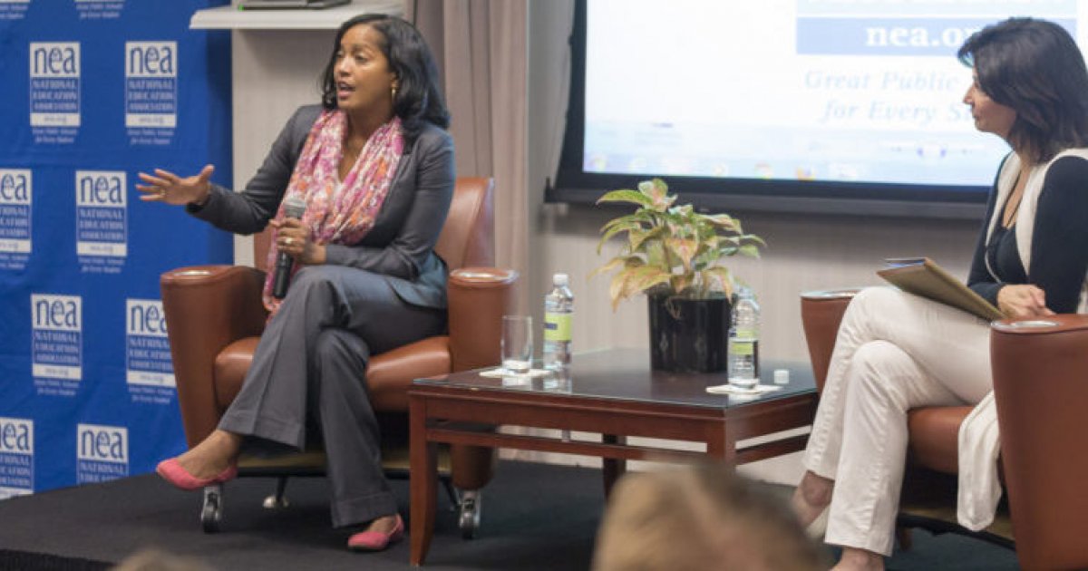'Let’s Work Together to Educate Our Children': National Teacher of the ...