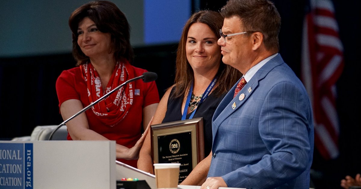 Former PSEA President Receives NEA's Highest Honor | NEA